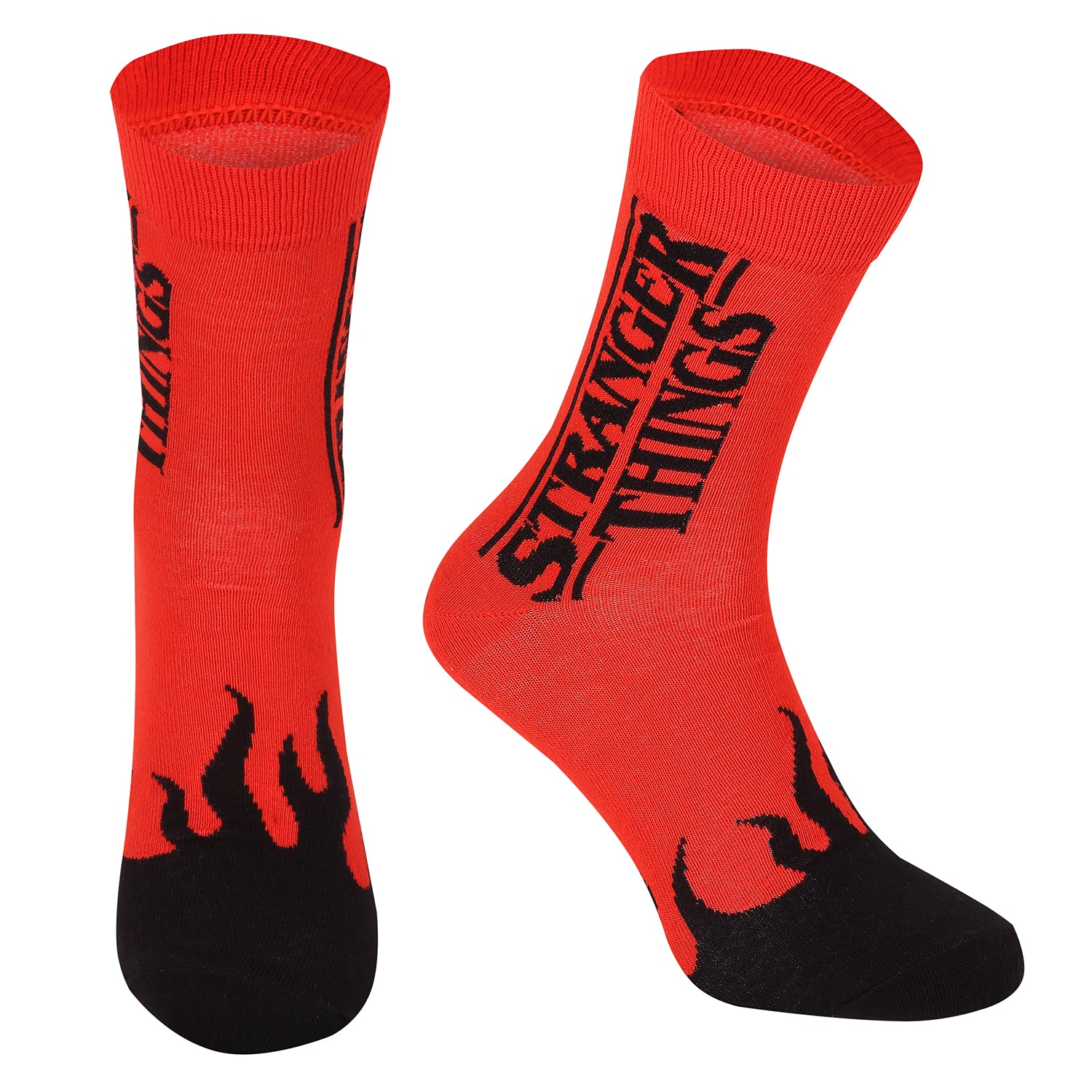 STRANGER THINGS - RED FLAME - SOCKS – Heroes Inc.
