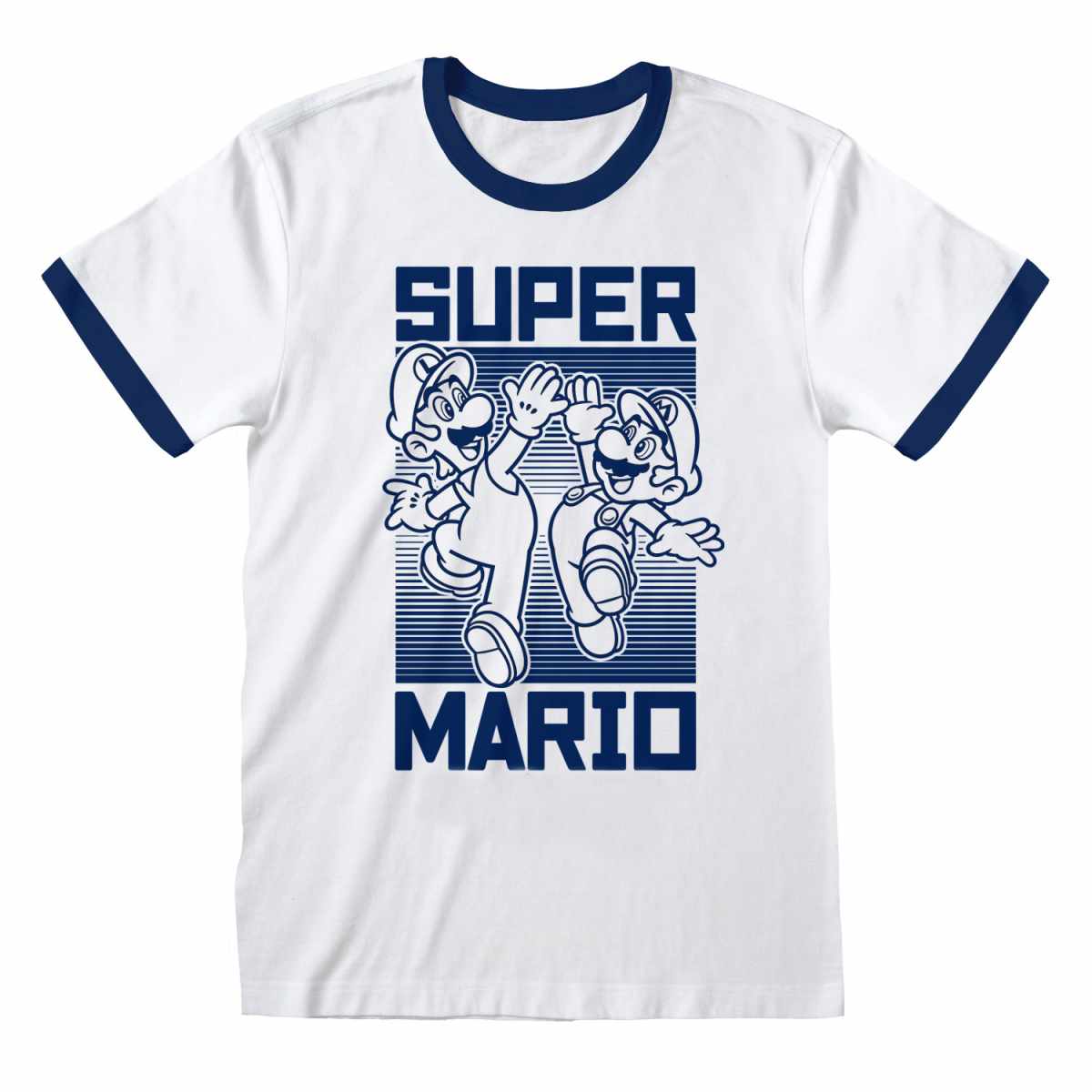 SUPER MARIO BROS - HIGH FIVE - T-SHIRT – Heroes Inc.