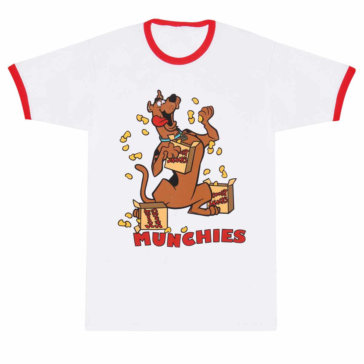 SCOOBY DOO - MUNCHIES - RINGER T-SHIRT – Heroes Inc.